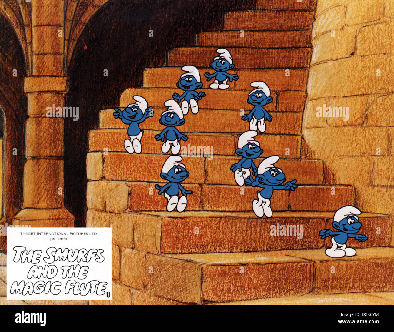THE SMURFS AND THE MAGIC FLUTE Stock Photo - Alamy