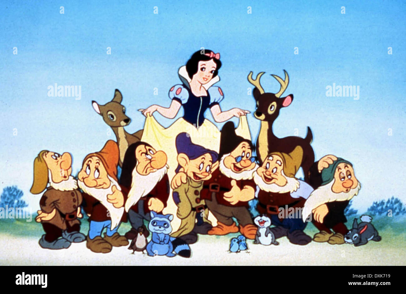 SNOW WHITE AND THE SEVEN DWARVES Stock Photo - Alamy