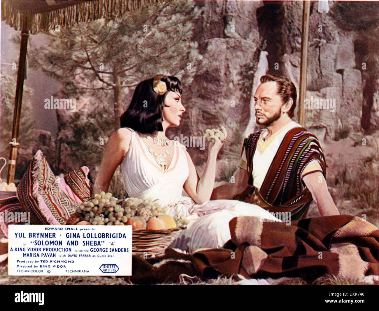 SOLOMON AND SHEBA Stock Photo - Alamy