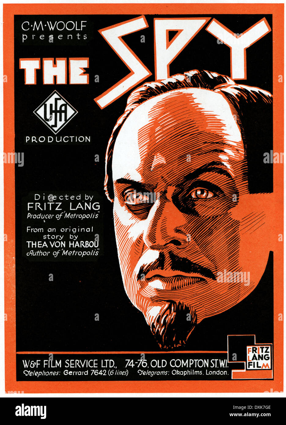 SPIONE (GER 1928) aka THE SPY Stock Photo - Alamy