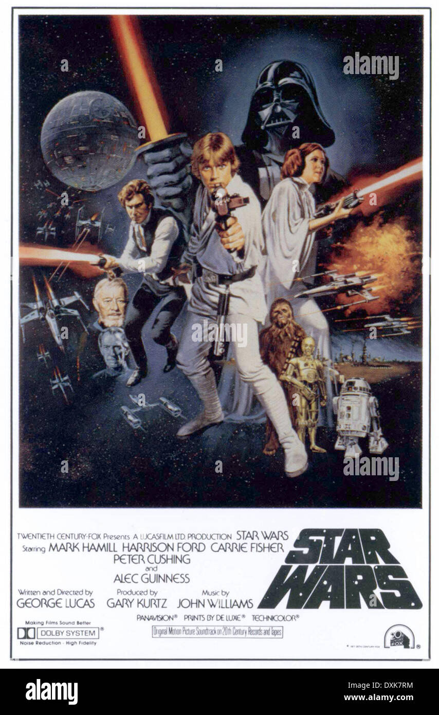 STAR WARS: EPISODE IV - A NEW HOPE, 1977 Stock Photo - Alamy