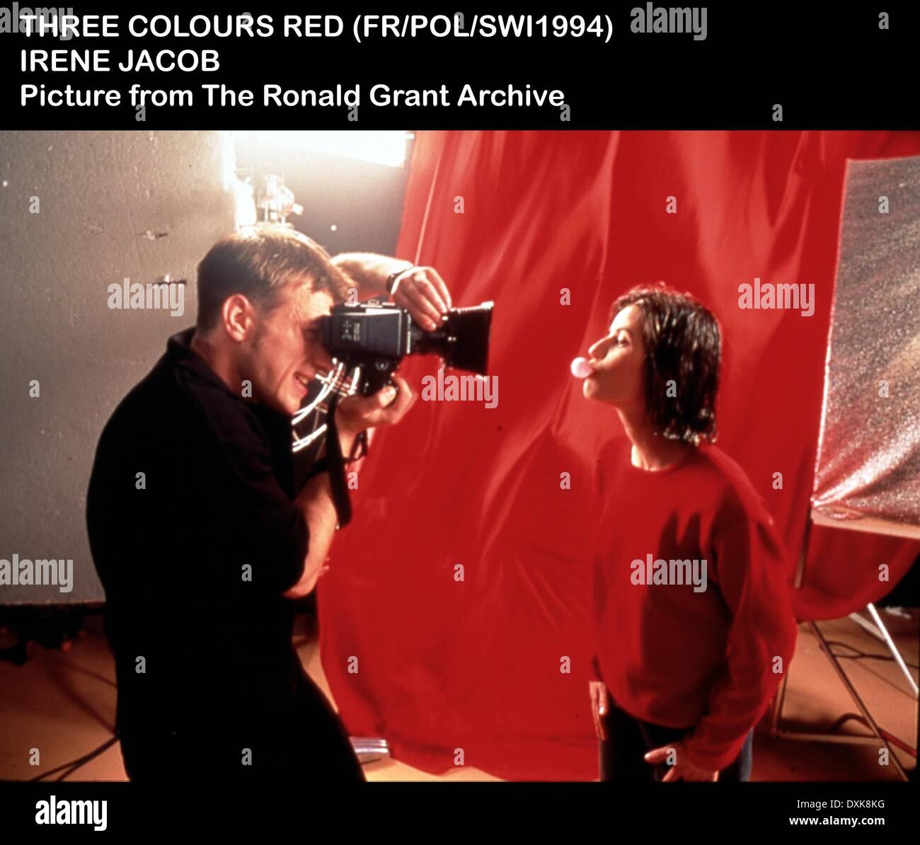 THREE COLOURS RED Stock Photo - Alamy