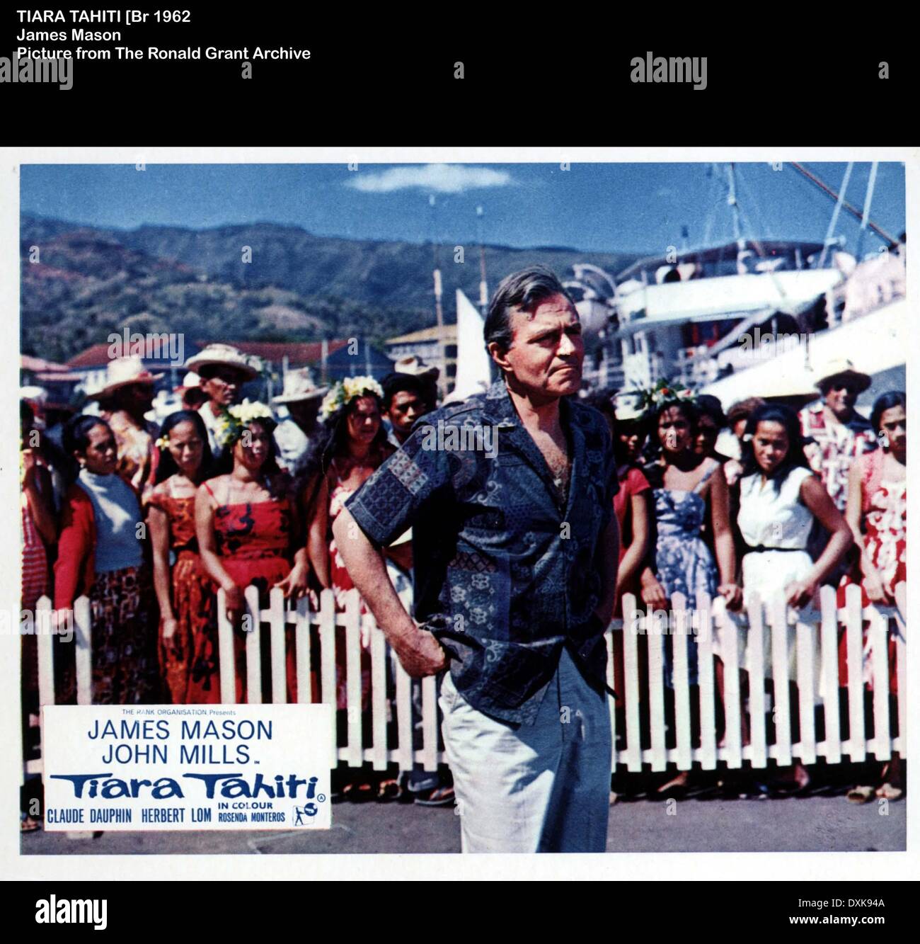 James mason tiara tahiti 1962 hi-res stock photography and images - Alamy