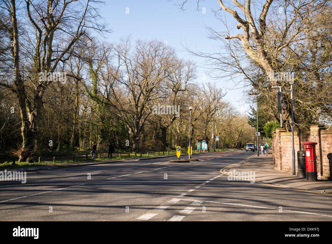 Parkside, A219 road, Wimbledon, London, UK Stock Photo - Alamy