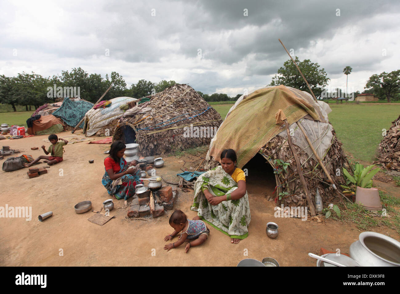 Tribal settlements hi-res stock photography and images - Alamy