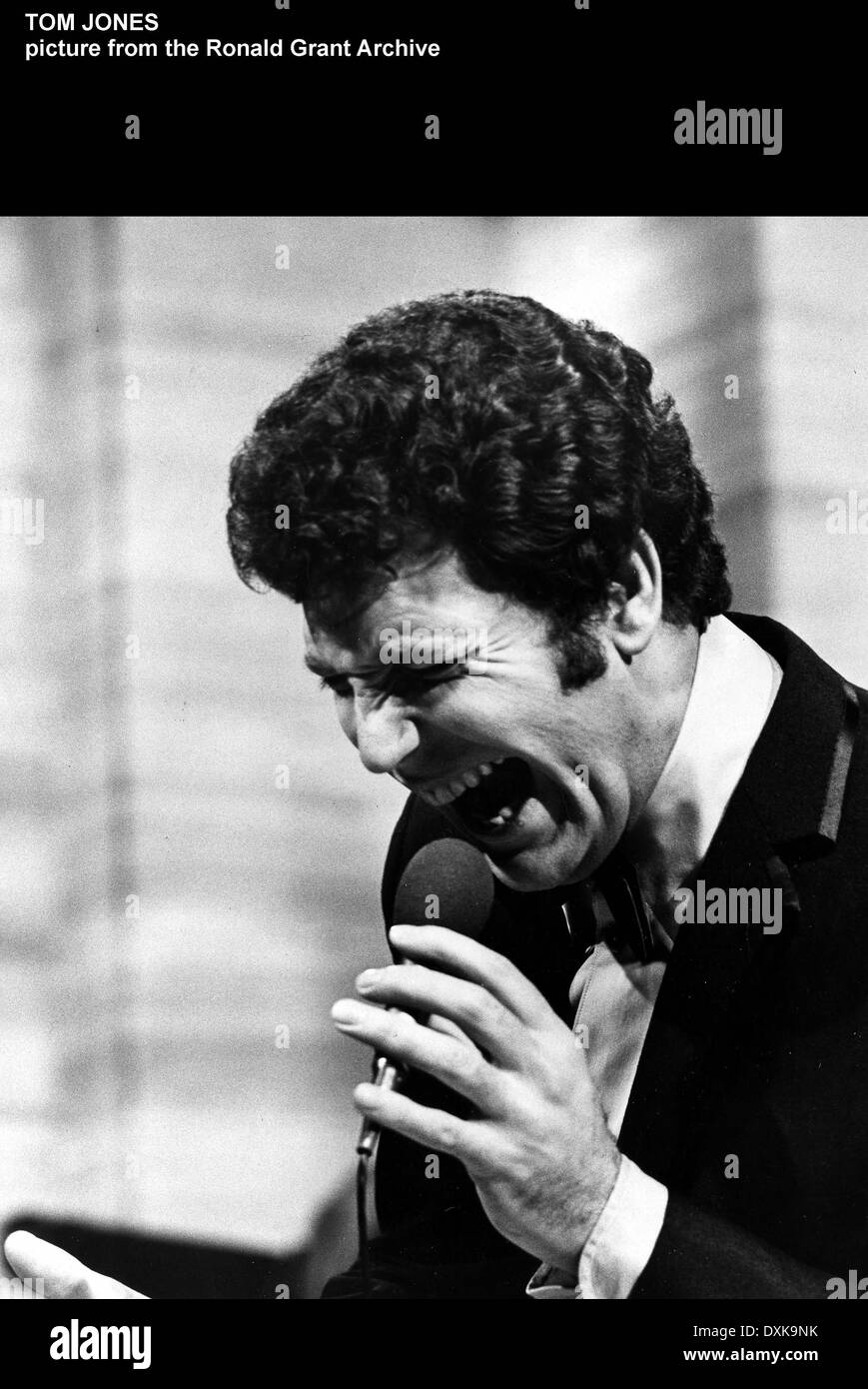 Tom jones 1965 Black and White Stock Photos & Images - Alamy