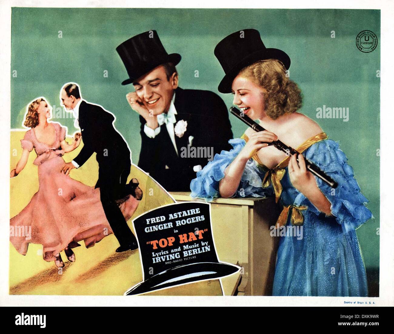 Top hat 1935 fred astaire hi-res stock photography and images - Alamy