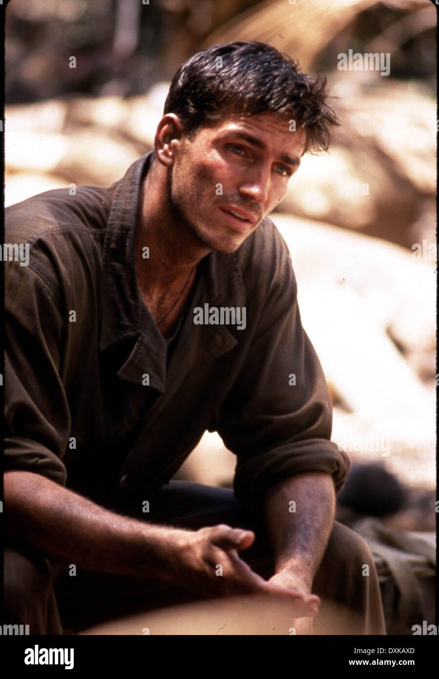 THE THIN RED LINE Stock Photo - Alamy