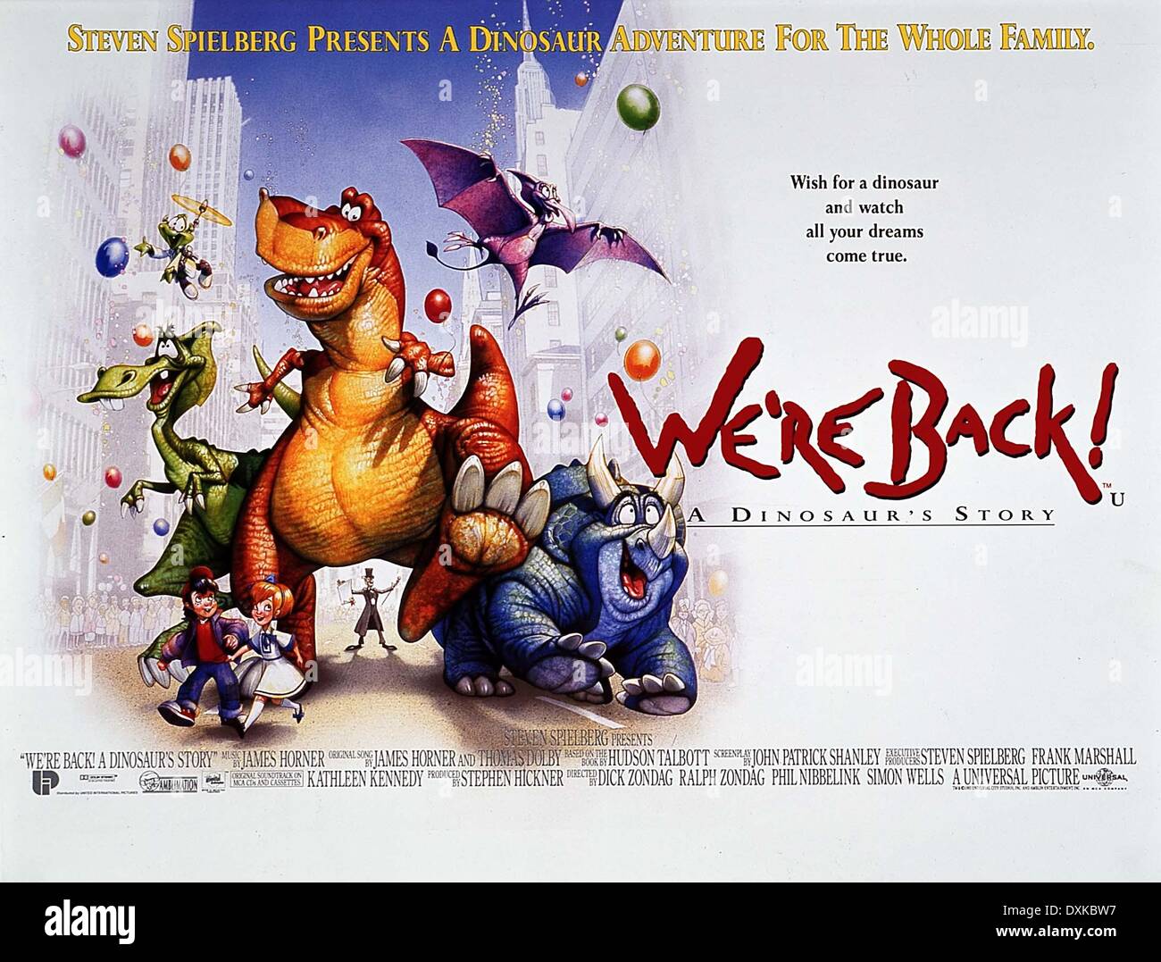 WE'RE BACK! A DINOSAUR'S STORY Stock Photo - Alamy