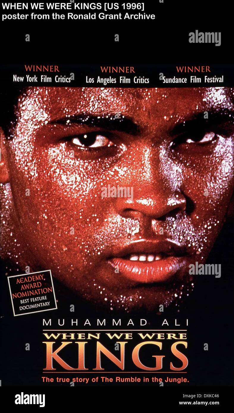 WHEN WE WERE KINGS Stock Photo - Alamy