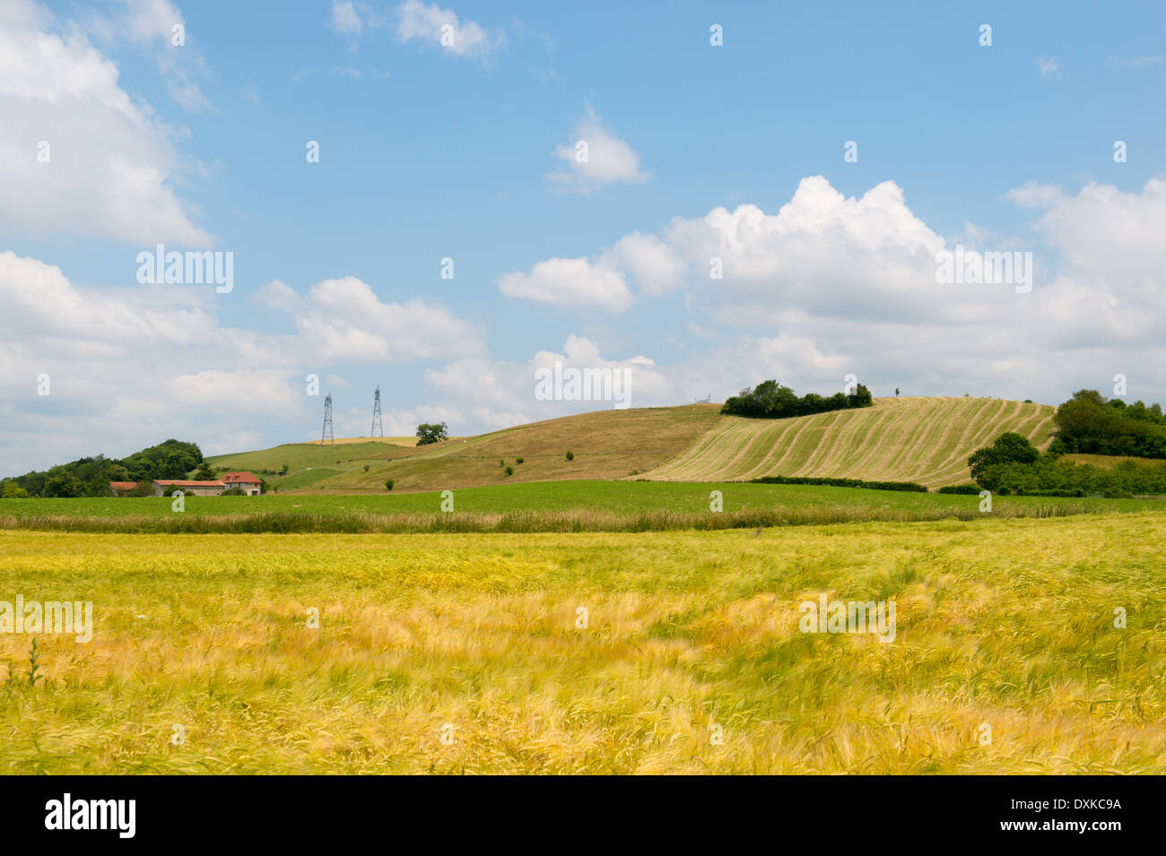 French agricultural land hi-res stock photography and images - Alamy