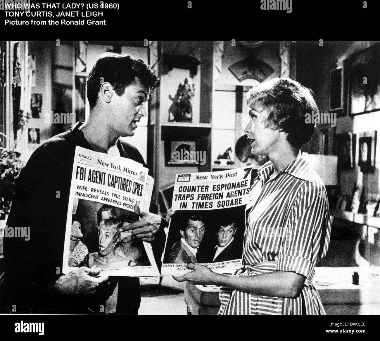 WHO WAS THAT LADY Stock Photo - Alamy