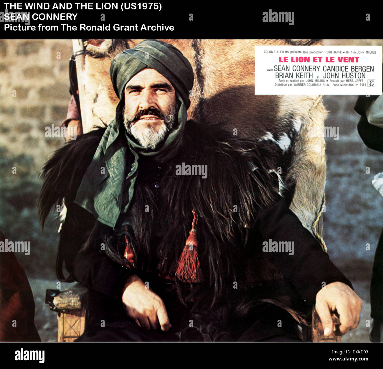 The wind and the lion 1975 sean connery hi-res stock photography and ...