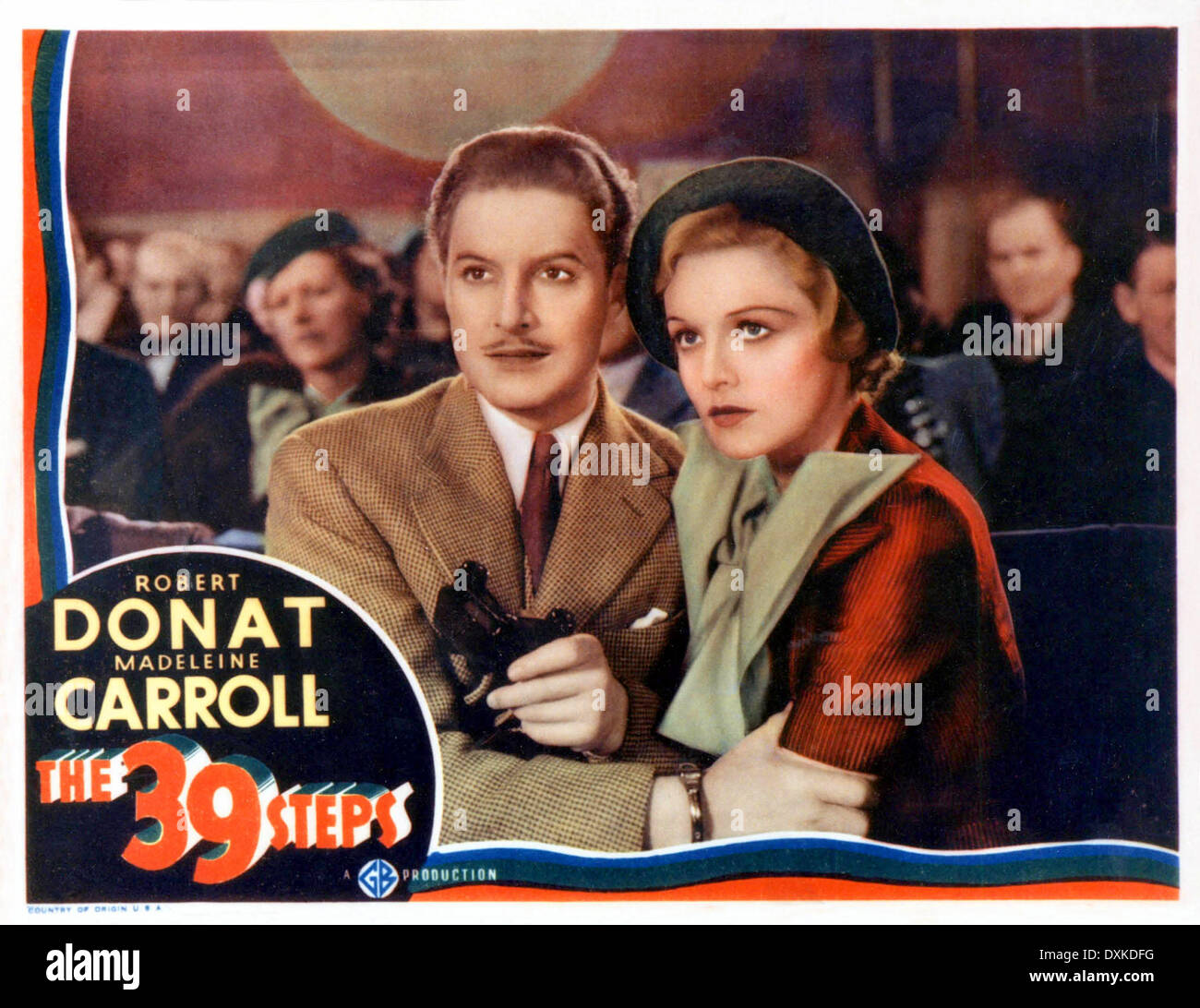 39 steps film still hi-res stock photography and images - Alamy
