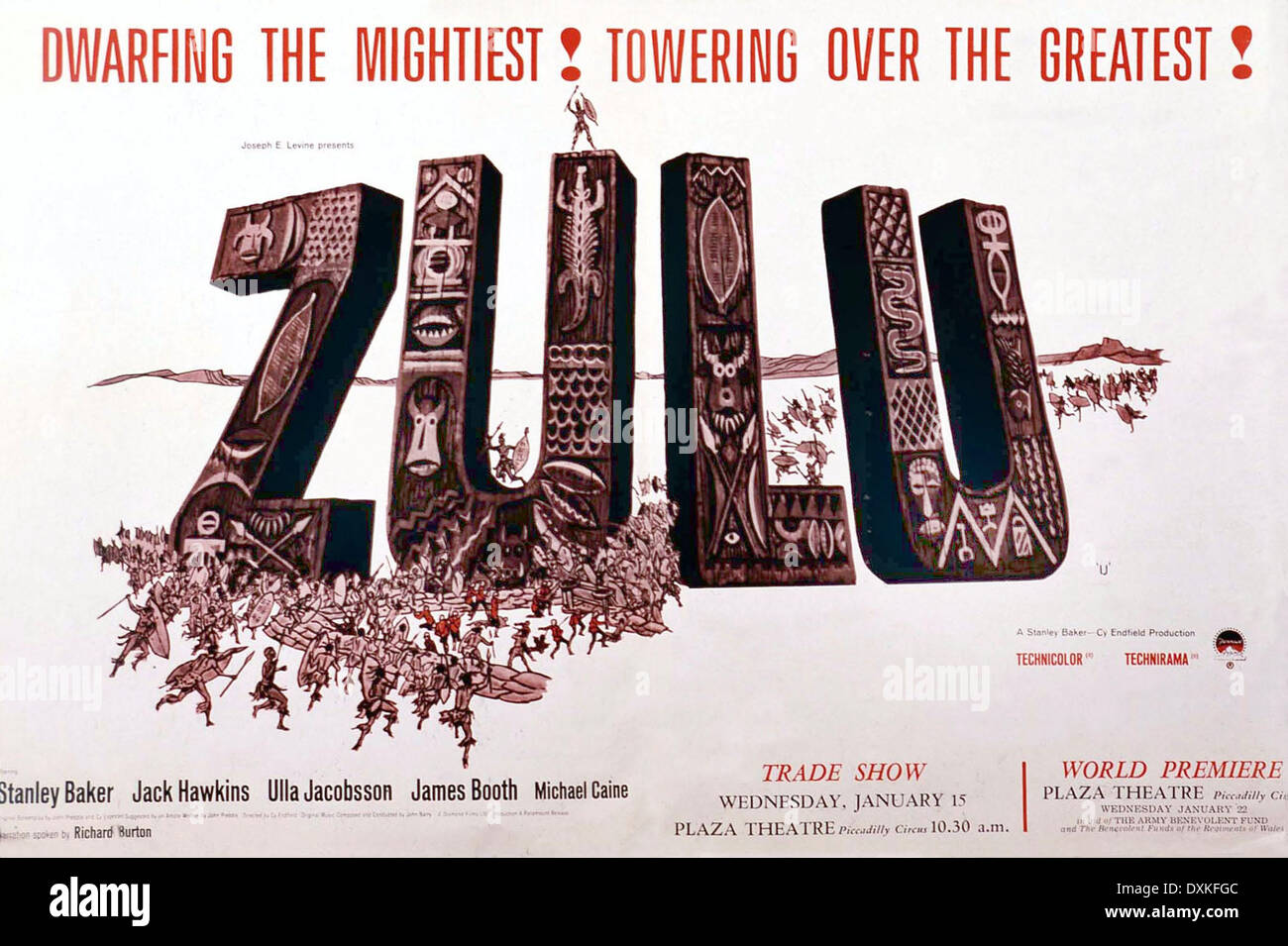 Zulu film 1964 hi-res stock photography and images - Alamy