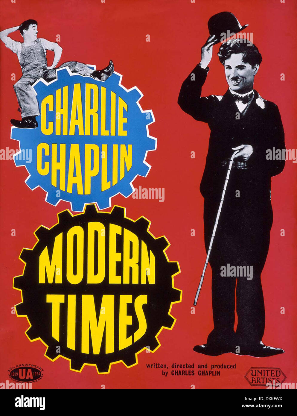 Modern times chaplin hi-res stock photography and images - Alamy