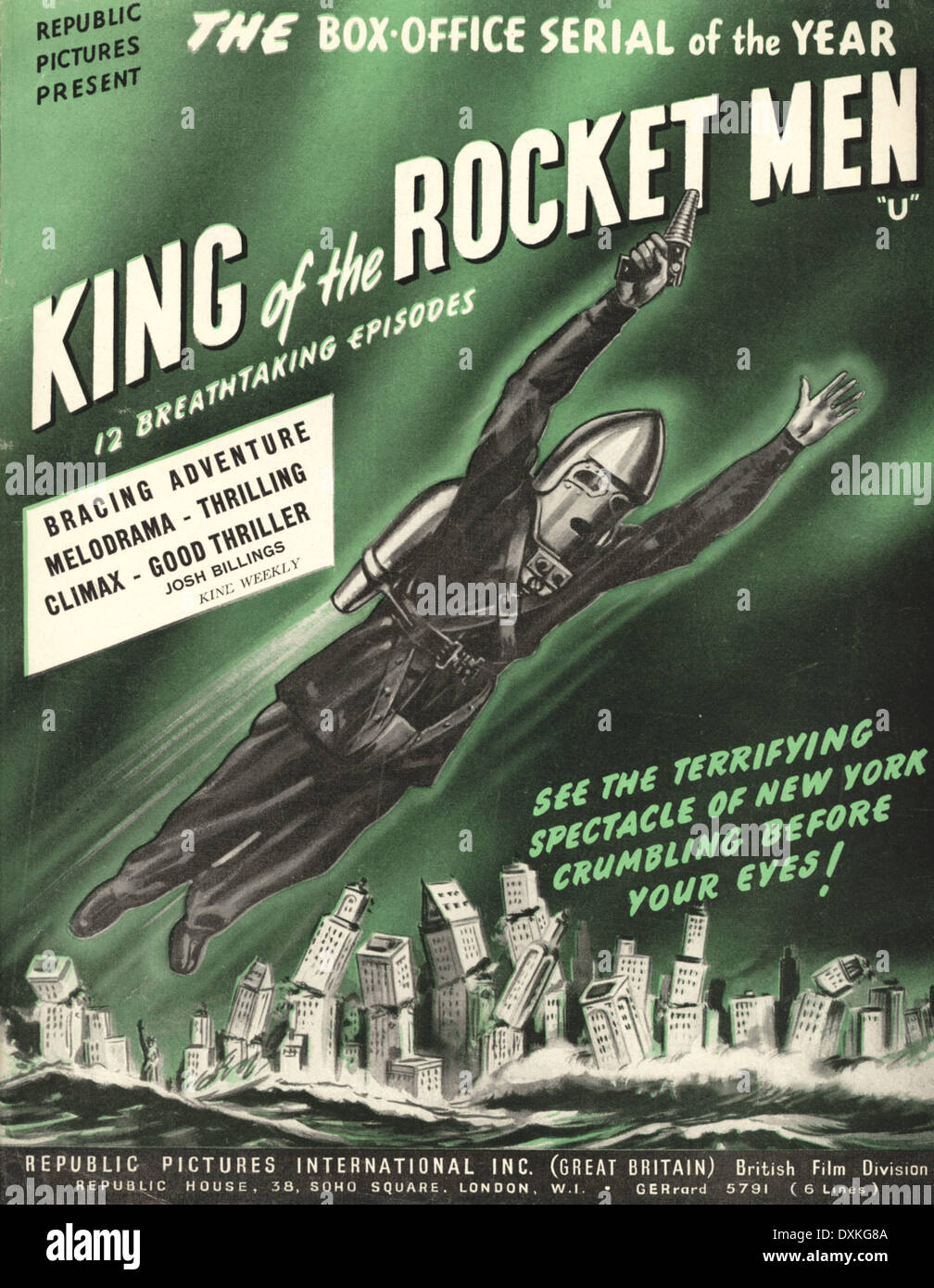 KING OF THE ROCKET MEN Stock Photo - Alamy