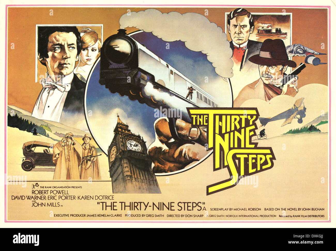 Thirty nine steps hi-res stock photography and images - Alamy