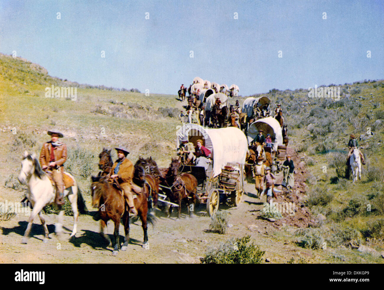 WESTWARD HO THE WAGONS Stock Photo - Alamy