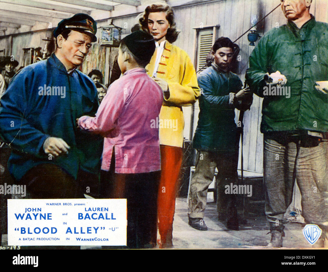 Lauren bacall blood alley 1955 hi-res stock photography and images - Alamy