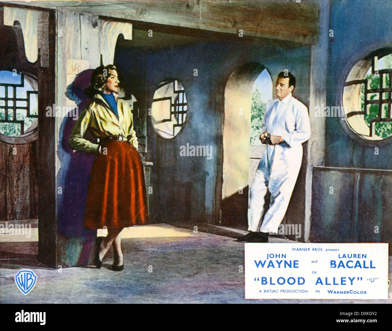 Lauren bacall blood alley 1955 hi-res stock photography and images - Alamy