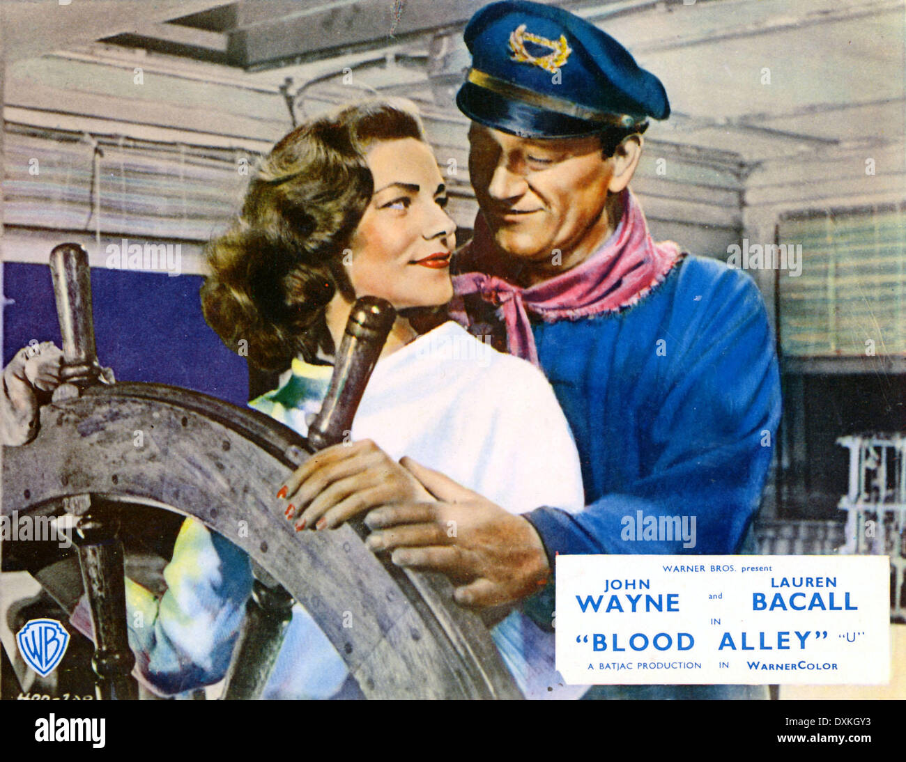 Lauren bacall blood alley 1955 hi-res stock photography and images - Alamy