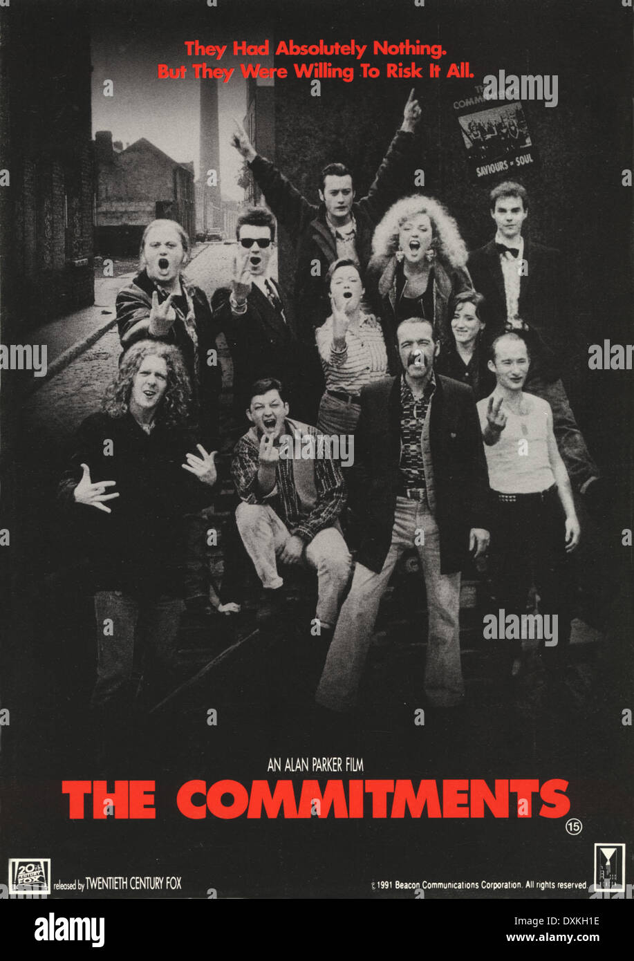 THE COMMITMENTS (IRE/UK/US 1991) POSTER Stock Photo - Alamy