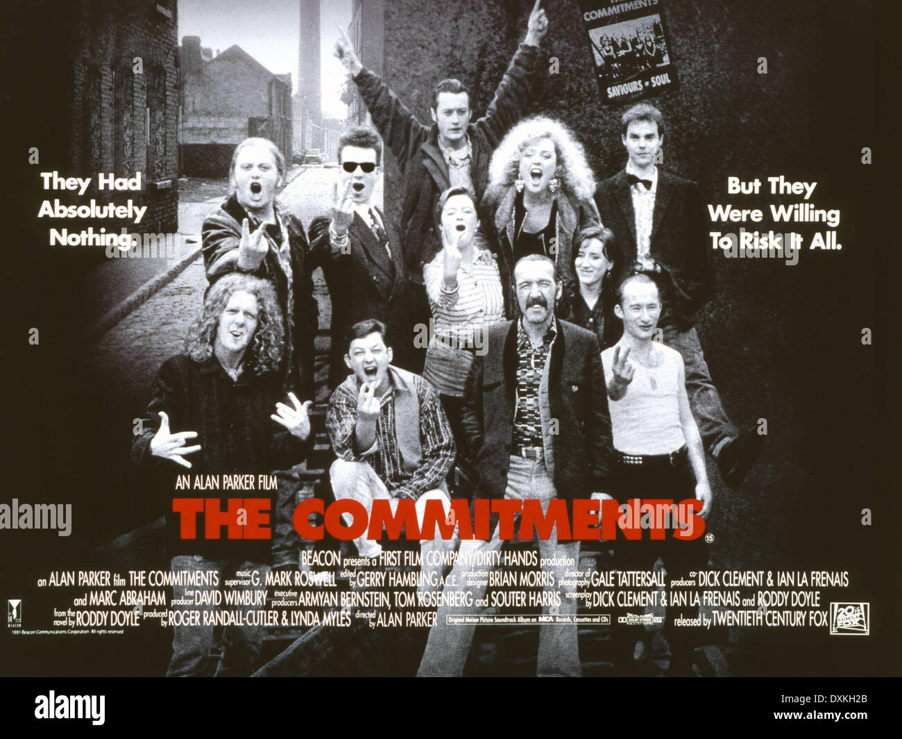 THE COMMITMENTS (IRE/UK/US 1991) POSTER Stock Photo - Alamy