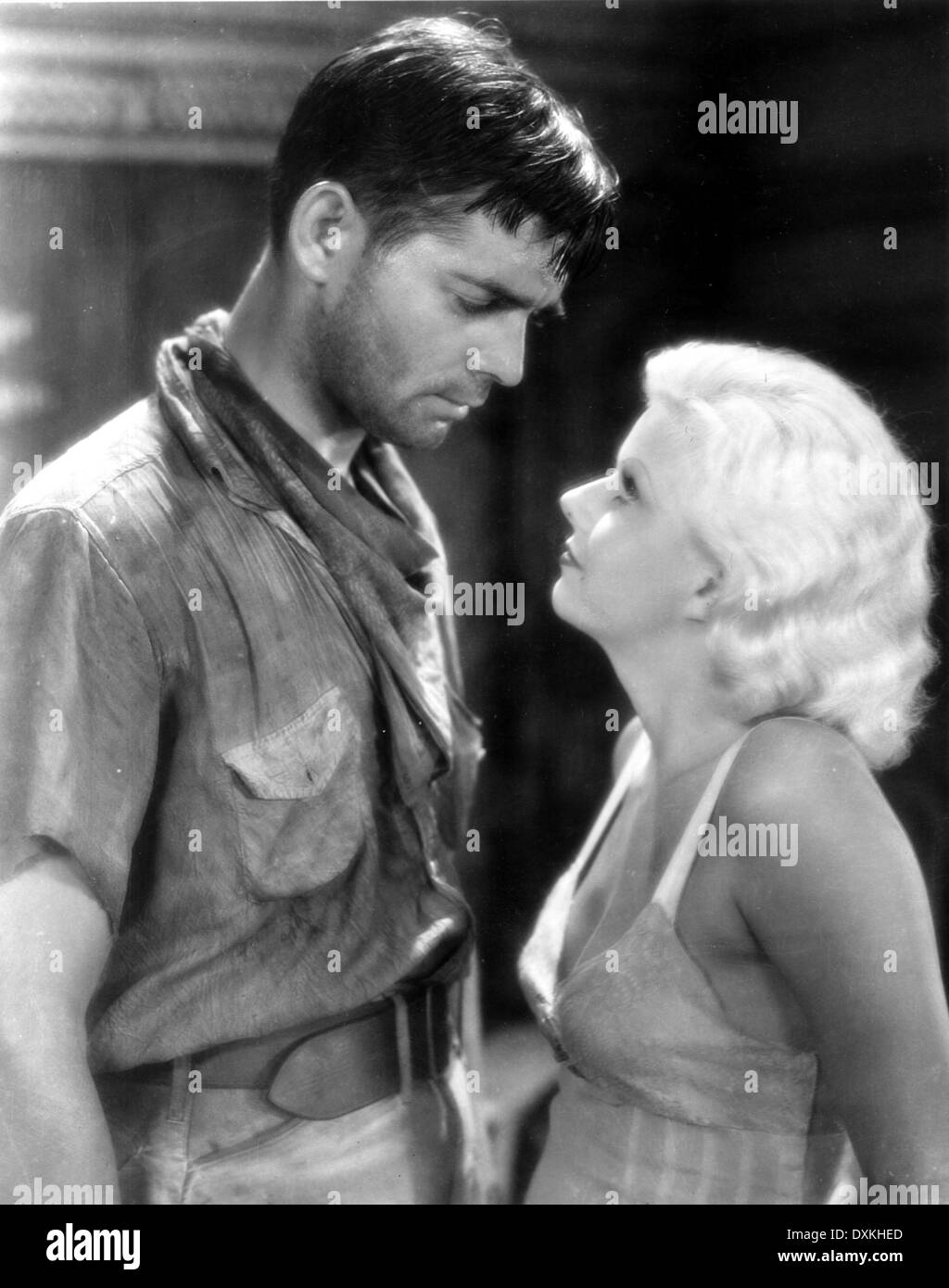 Clark gable red dust jean harlow hi-res stock photography and images ...