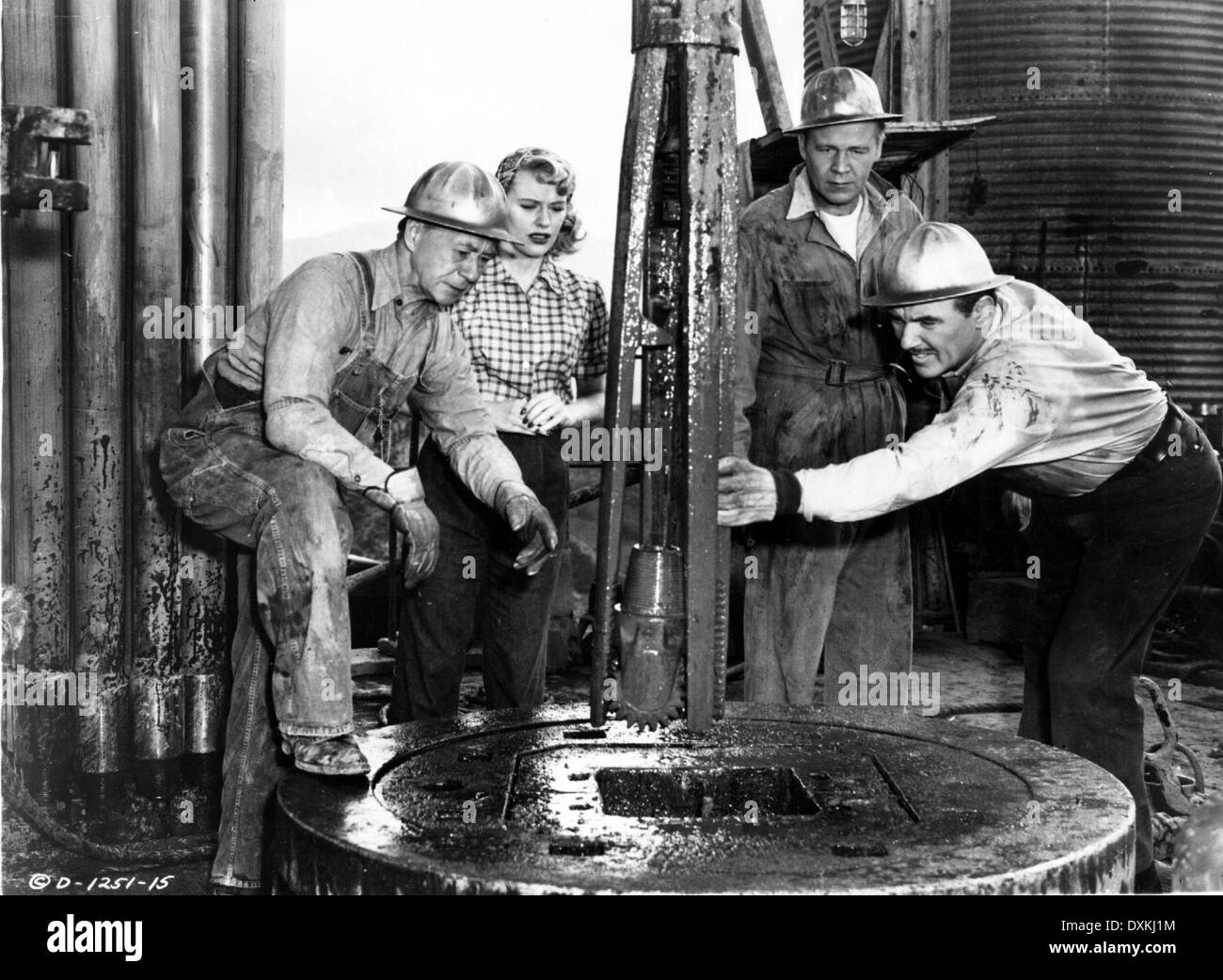 THE BIG GUSHER Stock Photo - Alamy