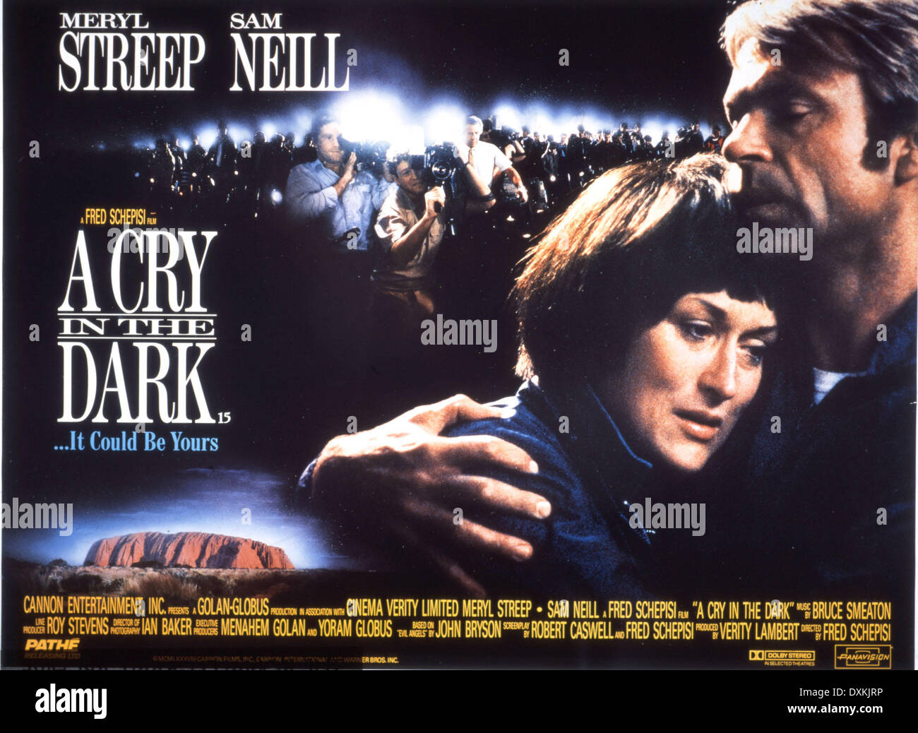 A CRY IN THE DARK Stock Photo - Alamy