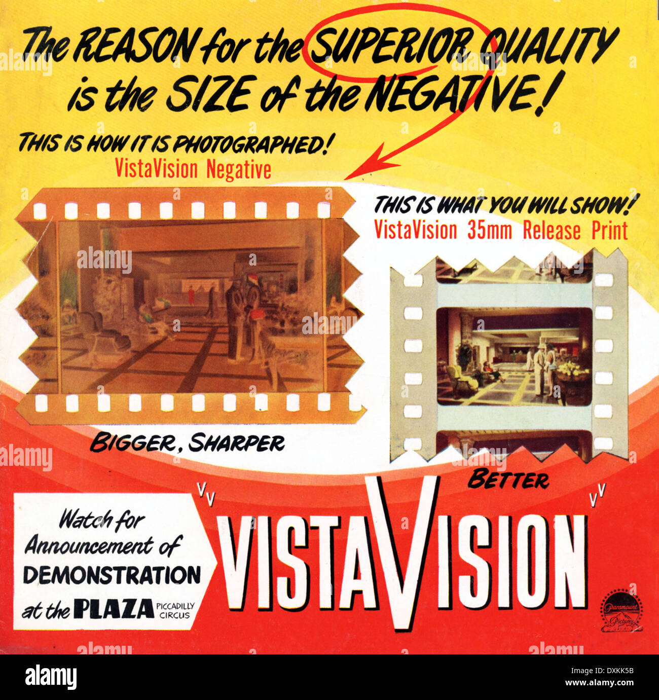 Vistavision hi-res stock photography and images - Alamy