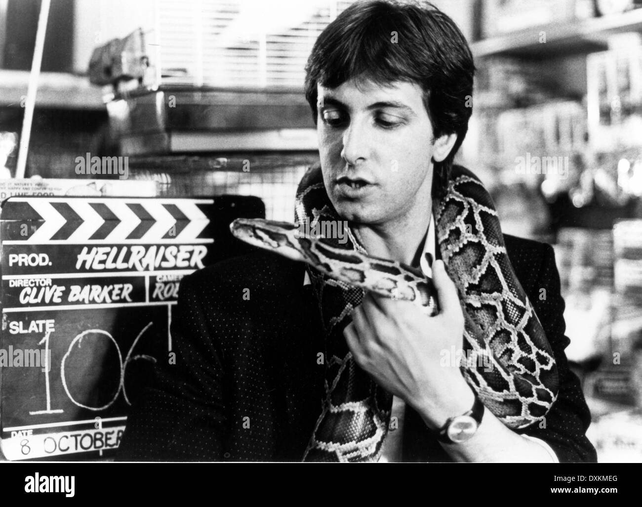 Hellraiser clive barker Black and White Stock Photos & Images - Alamy
