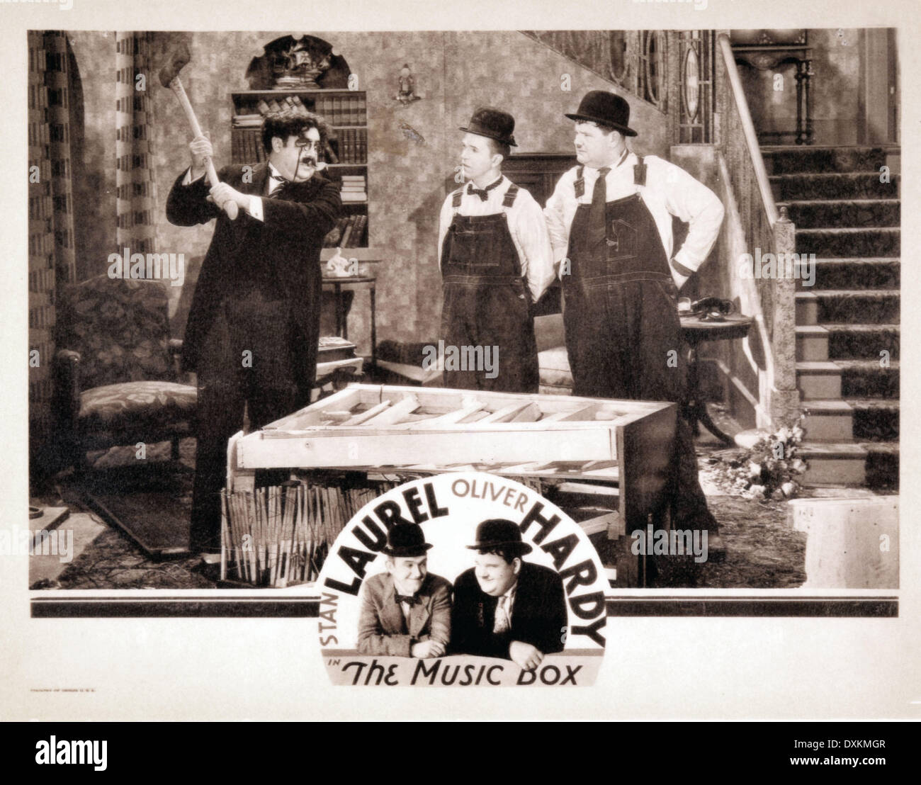 Laurel and hardy music box hi-res stock photography and images - Alamy