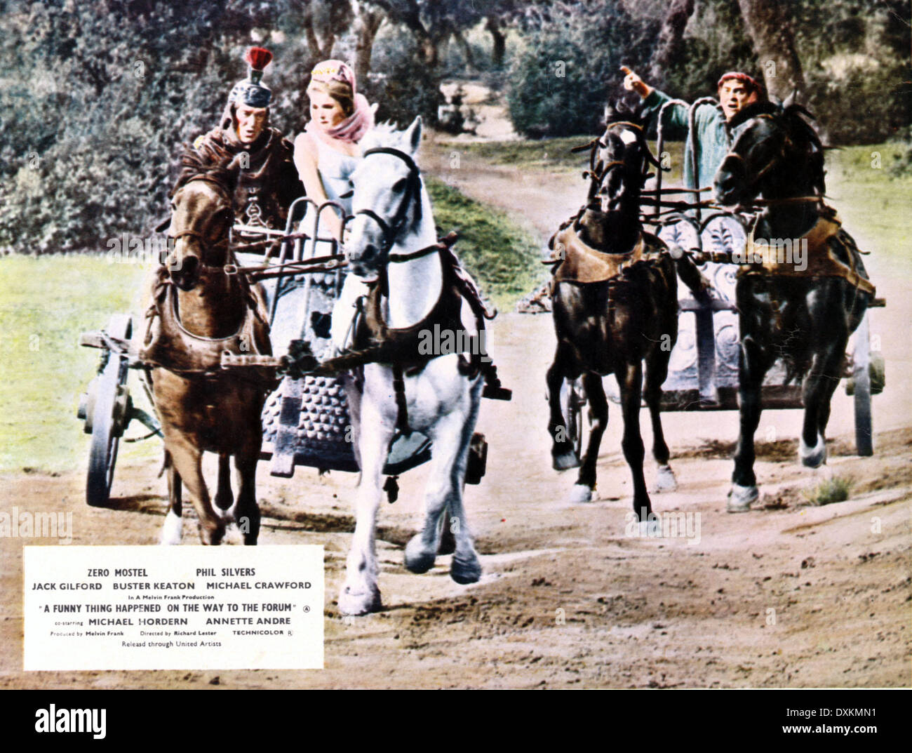 A FUNNY THING HAPPENED ON THE WAY TO THE FORUM Stock Photo - Alamy
