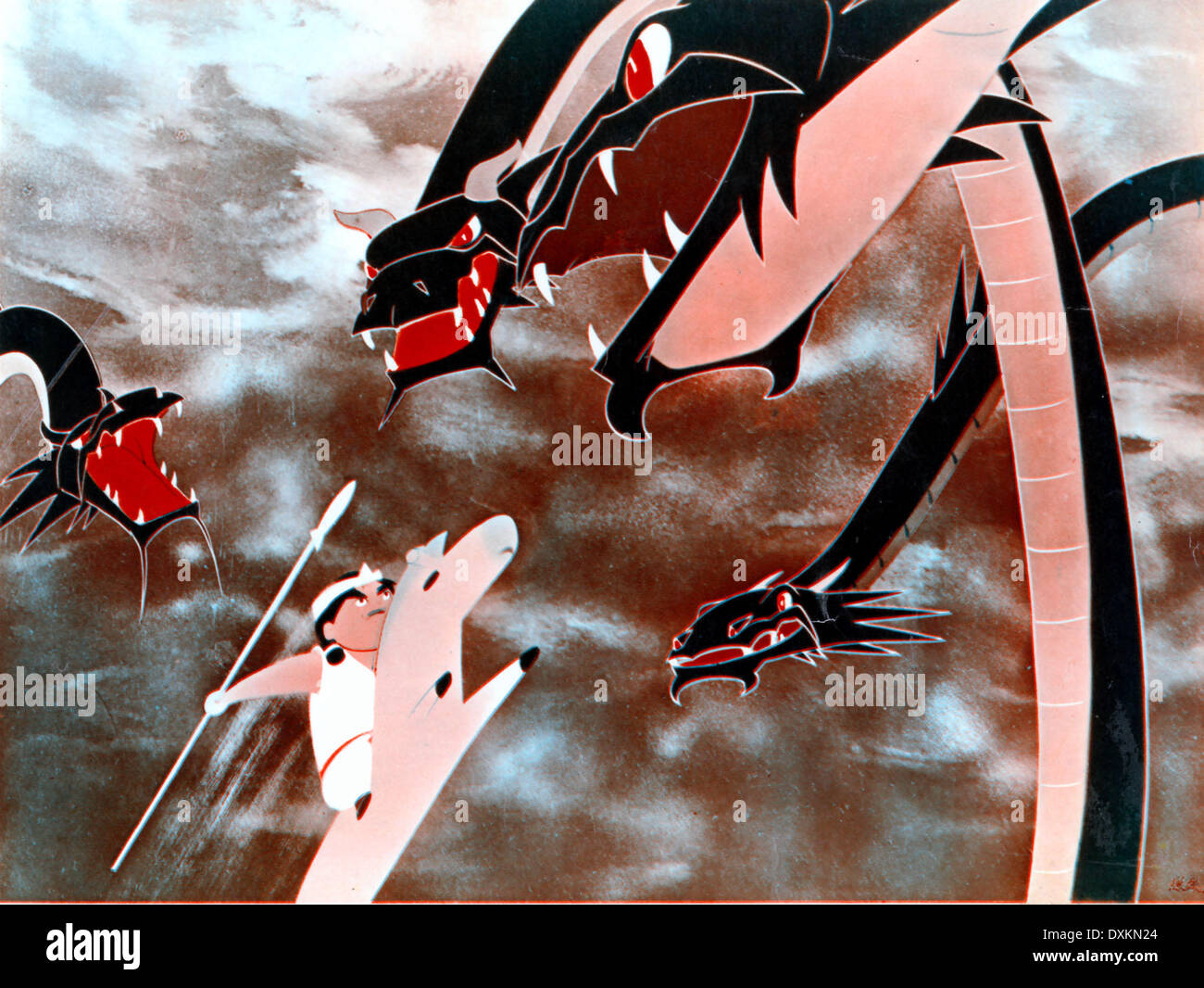 LITTLE PRINCE AND EIGHT HEADED DRAGON Stock Photo - Alamy