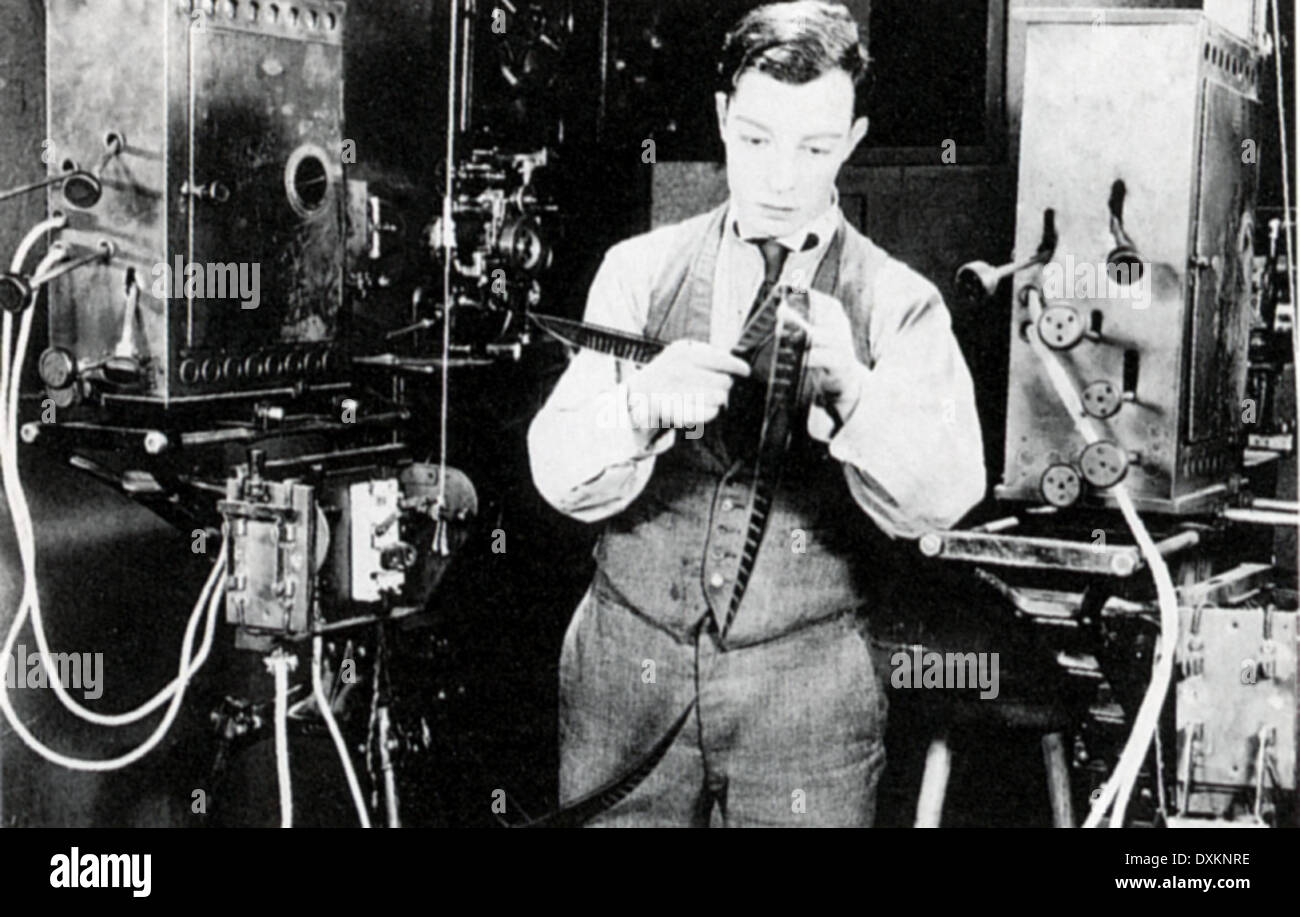Buster keaton sherlock jr hi-res stock photography and images - Alamy