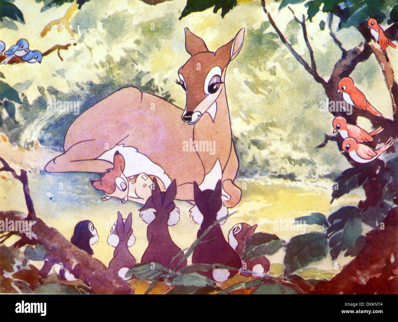 Bambi cartoon hi-res stock photography and images - Alamy