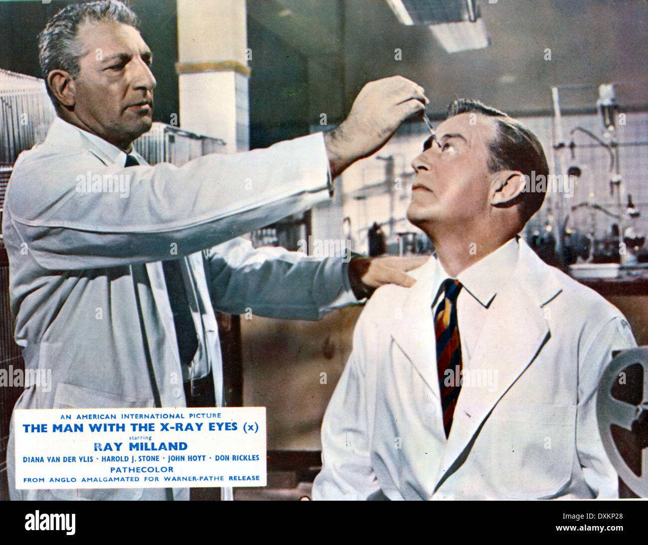 THE MAN WITH THE X-RAY EYES Stock Photo - Alamy