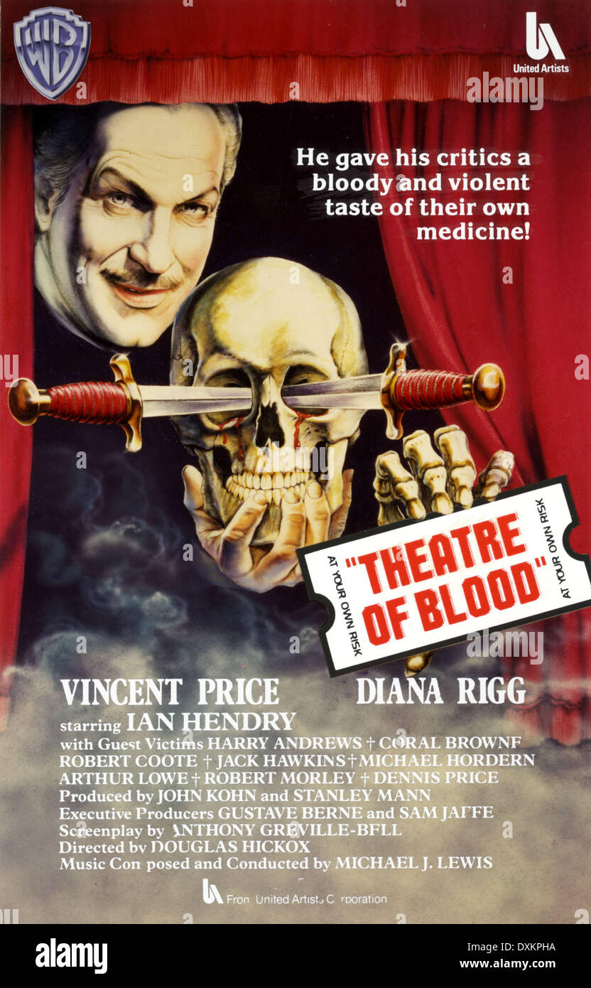THEATRE OF BLOOD Stock Photo - Alamy