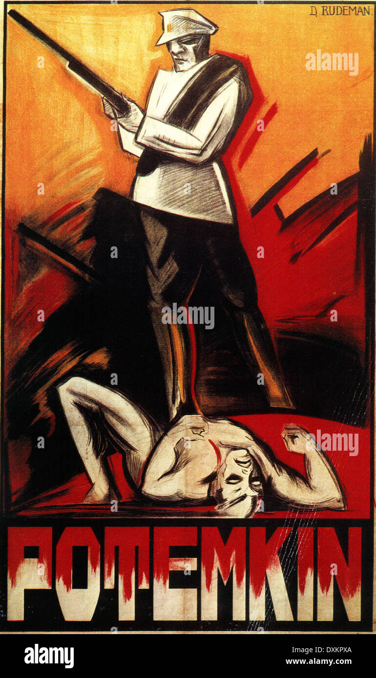 Battleship potemkin film poster hi-res stock photography and images - Alamy