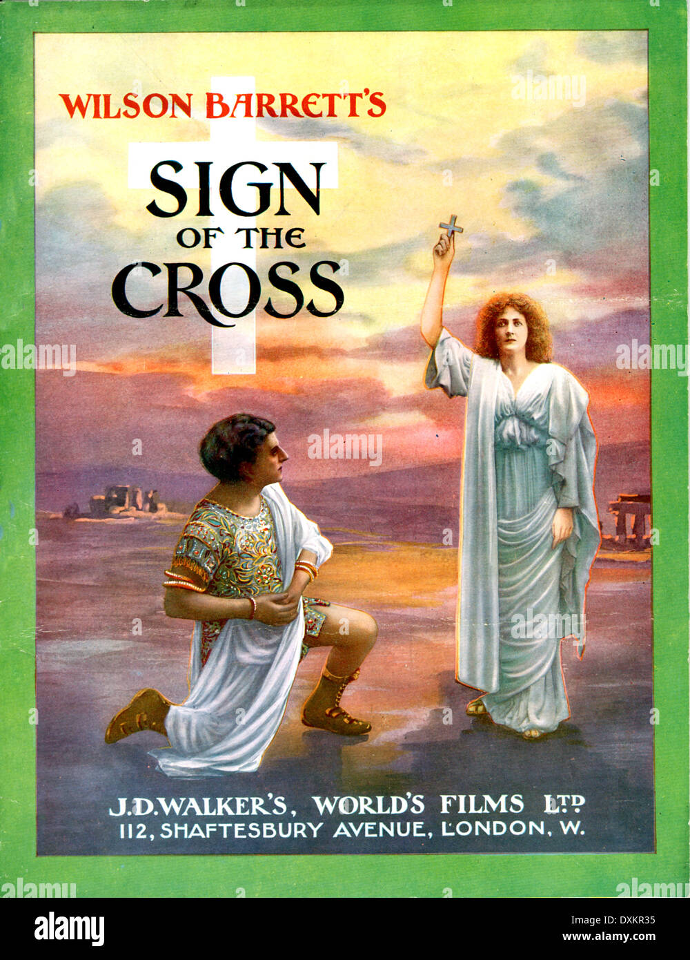 SIGN OF THE CROSS Stock Photo - Alamy