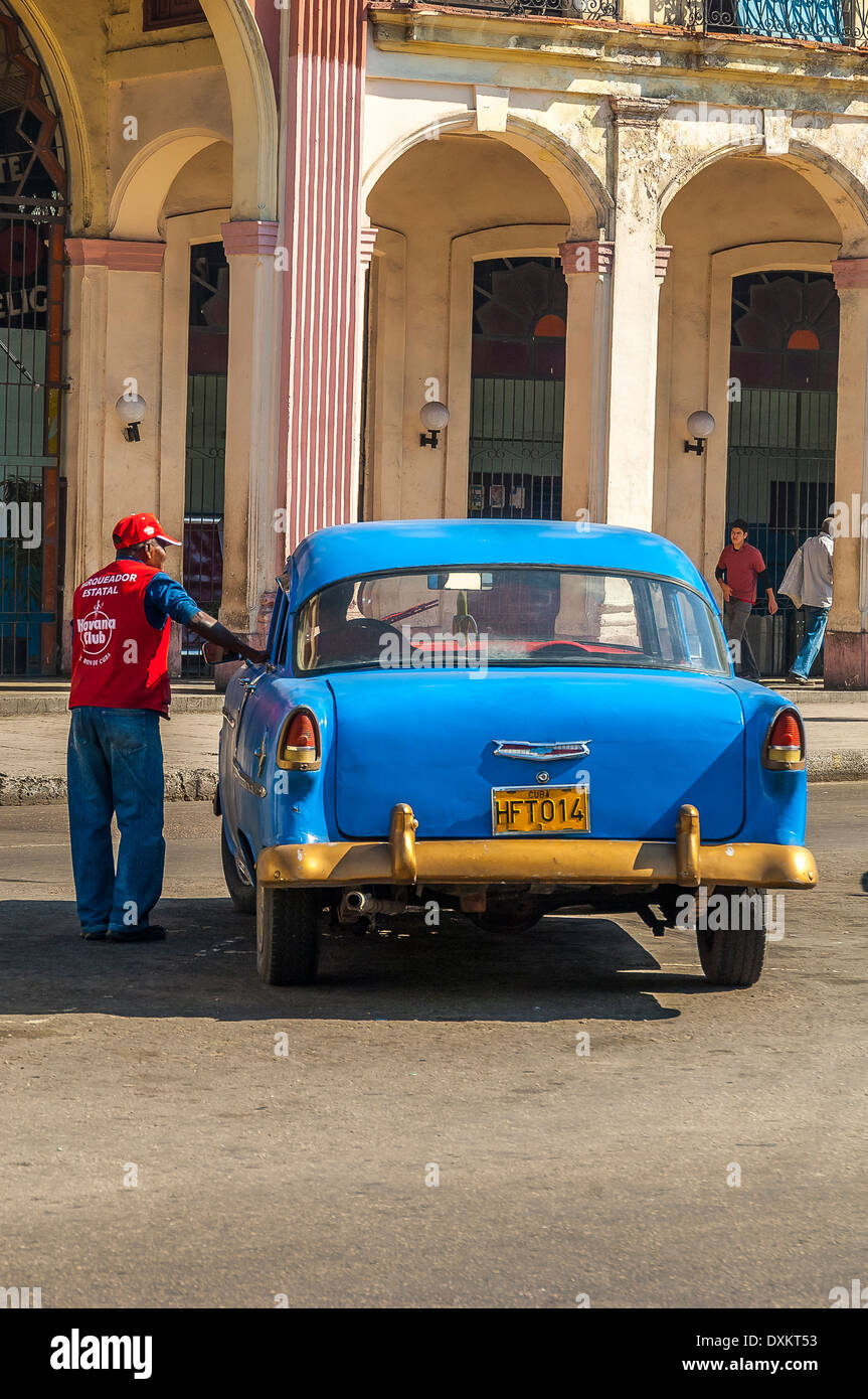 American motor cars from 1950's, Havana, Cuba Stock Photo - Alamy