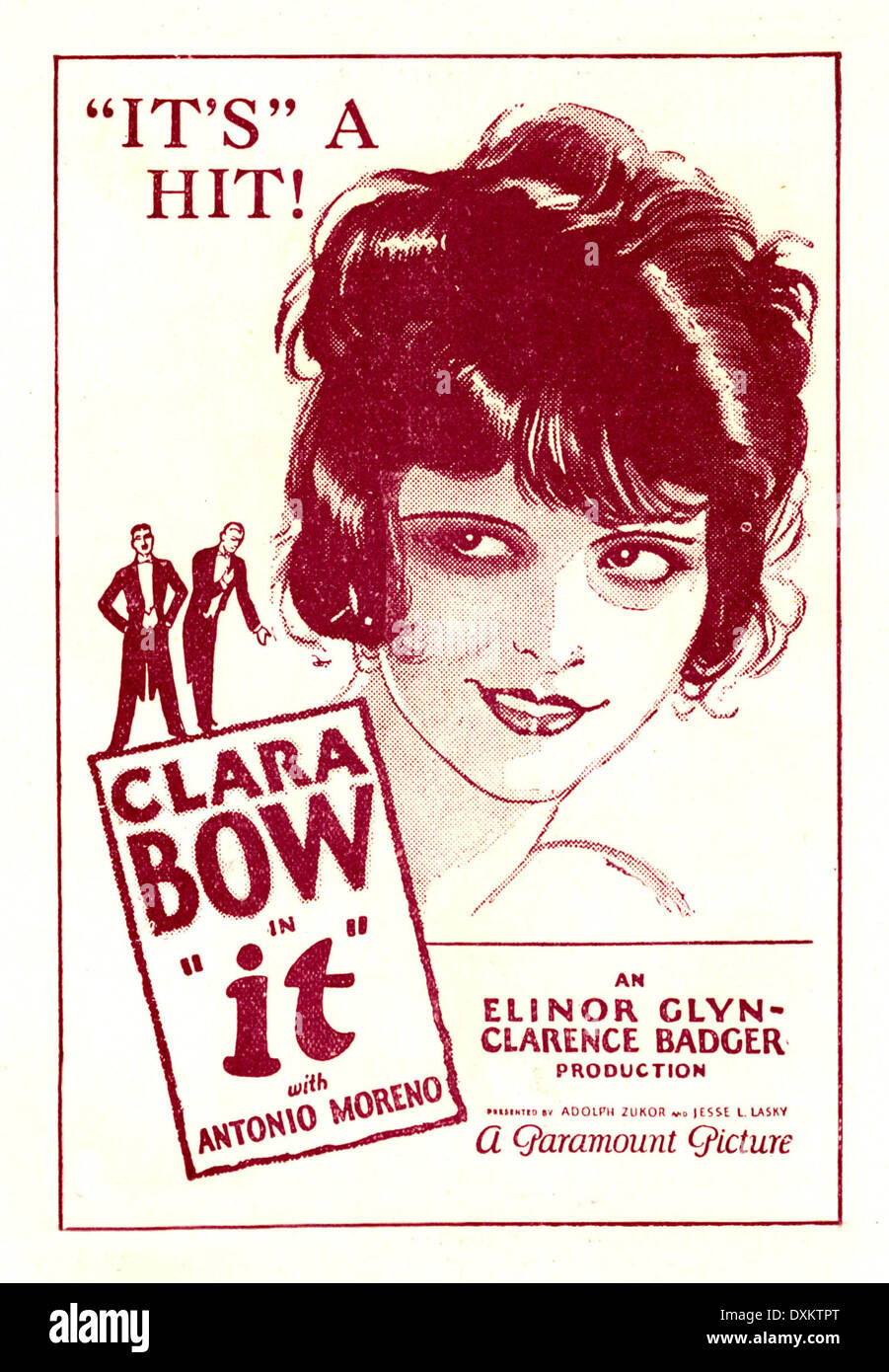 It, clara bow, 1927 hi-res stock photography and images - Alamy