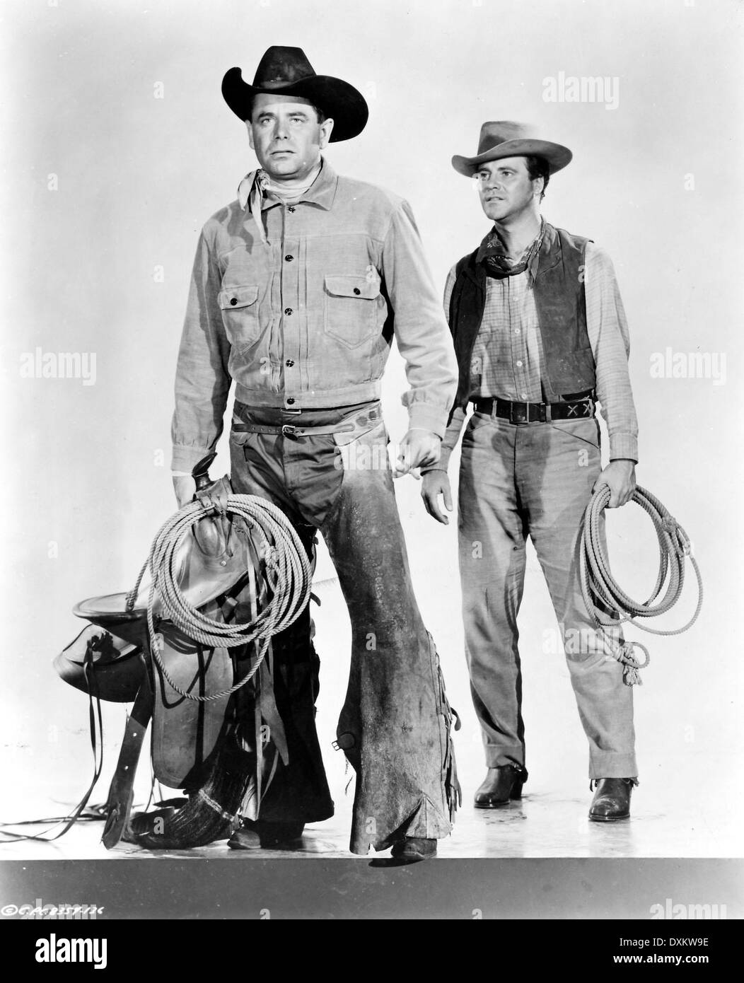 Glenn ford cowboy 1958 hi-res stock photography and images - Alamy