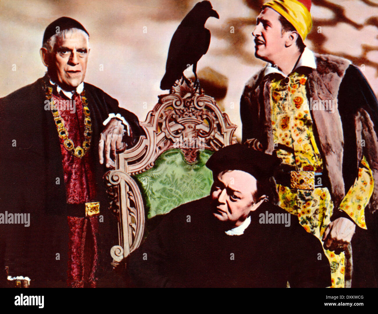 Boris karloff raven 1963 hi-res stock photography and images - Alamy