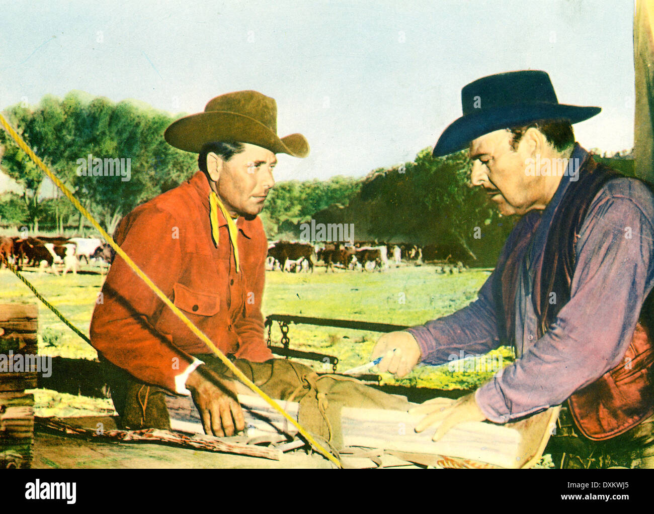 Glenn ford cowboy 1958 hi-res stock photography and images - Alamy