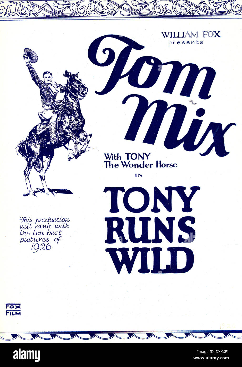 TONY RUNS WILD Stock Photo - Alamy