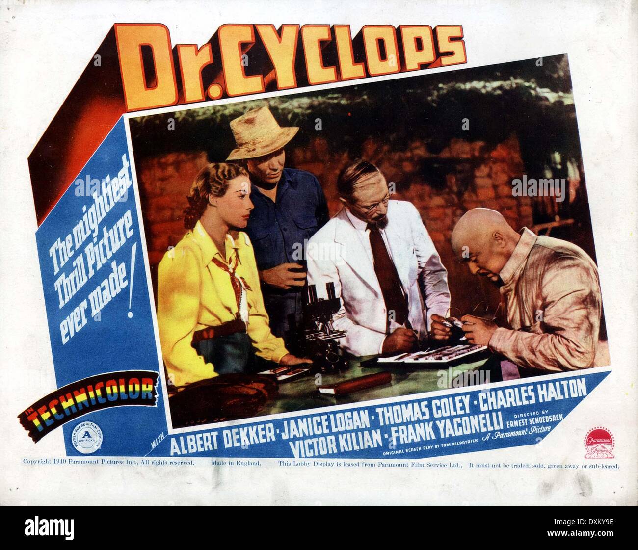 Dr cyclops hi-res stock photography and images - Alamy