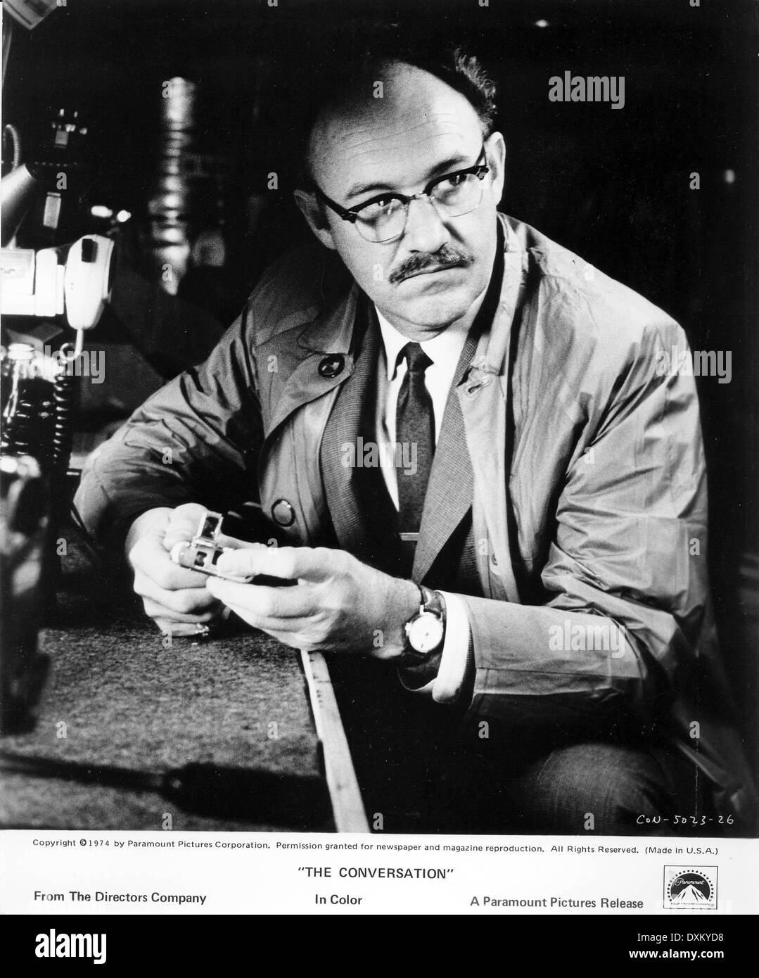 The conversation 1974 film Black and White Stock Photos & Images - Alamy